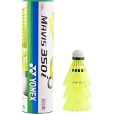 Yonex Mavis 350i Nylon Green- Yellow Badminton Shuttlecock : Amazon.in ...