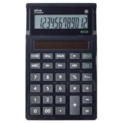 Ativa AT-830 Eco Desktop Calculator: Amazon.co.uk: Office Products