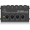 Behringer MICROAMP HA400 Ultra-Compact 4 Channel Stereo Headphone ...