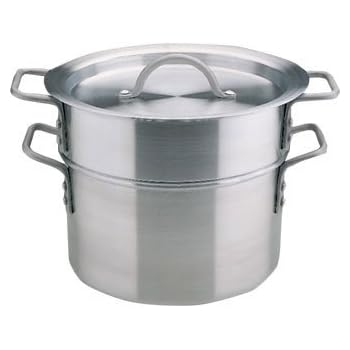KitchenCraft Induction-Safe Stainless Steel Double Boiler Porringer ...