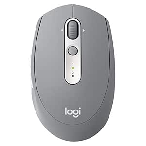 Logitech M585 Multi-Device with Flow Cross-Computer Control and File Sharing Wireless Mouse for ...