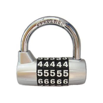 Cadenas à code 5 chiffres BaouRouge 65mm (Gris/Argent): Amazon.fr ...