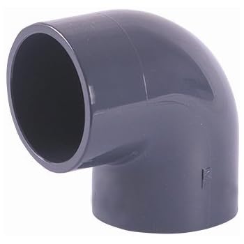 50mm Plain 90 Degree PVC Elbow: Amazon.co.uk: DIY & Tools