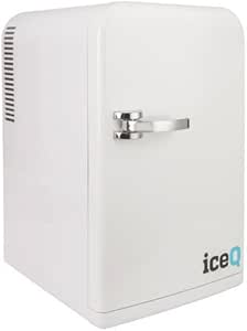 iceQ 15 Litre Deluxe Portable Mini Fridge - White : Amazon.co.uk: Large ...