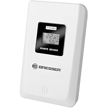 Bresser Funkwetterstation Thermo/Hygro Sensor 5 Kanal 433 Mhz Frequenz ...