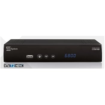 Telesystem TS6800 T2HEVC - Decoder Digitale Terrestre con funzione PVR ...