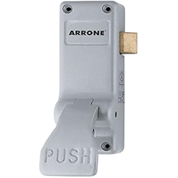 Hoppe AR883 Arrone Emergency Push Pad Silver Fire Door Exit Reversible ...