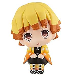 Buy Blue Aura Demon Slayer Zenitsu Agatsuma Action Figure Look Up ...