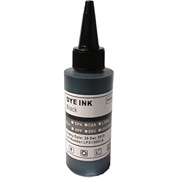 100ml Black Ink Refill Bottle for Brother, Canon, Dell, HP, Lexmark ...
