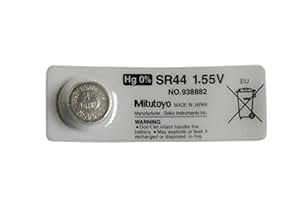 MITUTOYO SR44SW 1.55V ORIGINAL BATTERY FOR 500-196.500-197,293-821.293 ...
