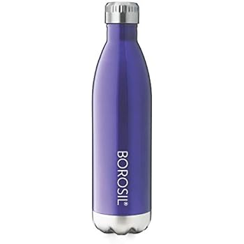 Buy Borosil Thermo Stainless Steel Flask, 750ml, Black Online at Low ...