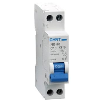 Chint NBH8 - 40-c16 interruttore automatico, 16 A, 1P + n, C curve: Amazon.it: Commercio ...