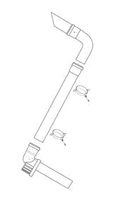 Baxi 720622901 Black Multifit Plume Displacement Terminal Kit with ...