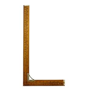 designers den l-scale wooden ruler-tailoring scale for measuring ...