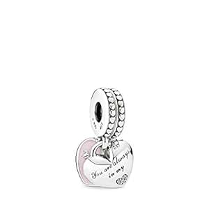 Pandora Bead 792072EN40 Women Silver Heart Enamel: Amazon.co.uk: Jewellery