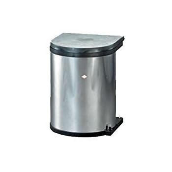Wesco Built-In Waste Bin / Opens with Swing Doors / Kitchen Bin / Round ...