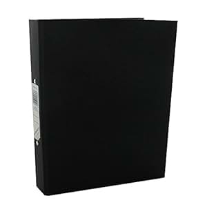 Black A4 Ring Binder: Amazon.co.uk: Computers & Accessories