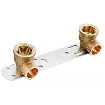 1/2" x 15mm Concealed Shower Bracket / Length - 100mm / Thermostatic ...