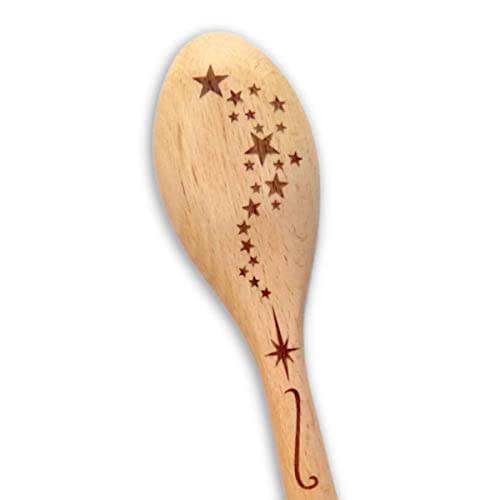 Star Baker Wooden Spoon Personalised Cooking or Baking Gift Engraved ...