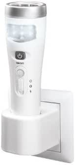 Brand New UK Plug 3 in 1 LED Multi Functional Light Rechargeable Motion ...