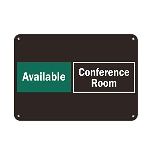 Buy ymot101 Available Conference Room Occupied Designer Slider Sign ...