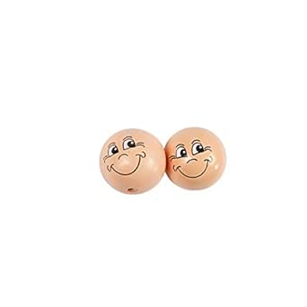 Smiley-Kugeln, D: 30 mm, Holz, 10 Stück : Amazon.de: Küche, Haushalt ...