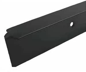 FMK kitchen worktop corner joint q6 profile 40mm high black 6mm radius ...