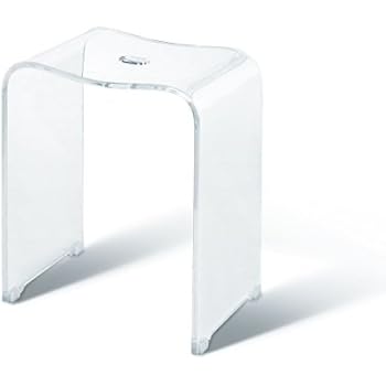 Decor Walther 0506850 DW 80 Badhocker Acryl, weiß: Amazon.de: Küche ...