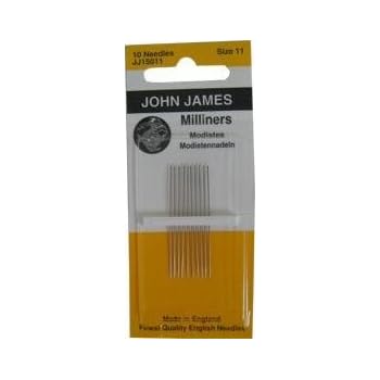 John James Milliners / Straws Hand Sewing Needles - Size 11: Amazon.co ...
