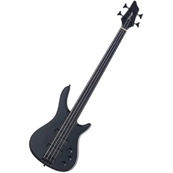 Stagg BC300-BK Electric Bass Guitar - Black: Amazon.co.uk: Musical ...