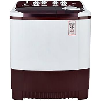 LG 8 kg Semi-Automatic Top Loading Washing Machine (P9032R3SM(BG ...