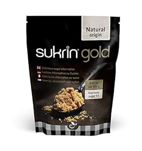 Sukrin Gold All Natural Stevia Sweetener Brown Sugar Alternative 500 g ...