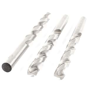 7,9 mm x 80 mm x 115 mm, gerade-HHS HSS Twist-Bohrer, 3 Stück: Amazon ...