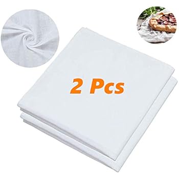 KitchenCraft Home Made Butter Muslin Cloth for Straining, Cotton, White ...