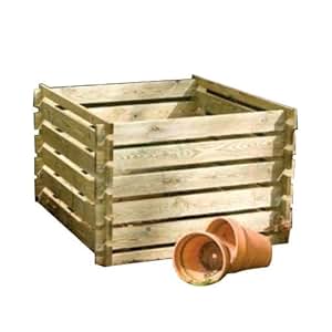 Wooden Garden Extra Large Compost Bin Composter Suitable for Garden ...