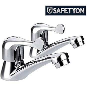 Replacement Lever Basin Tap Conversion Kit Reviver 1/2" 1/4 Turn Pair ...
