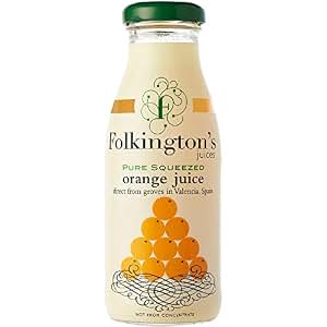 Folkingtons Orange Juice - 12x250ml: Amazon.co.uk: Grocery