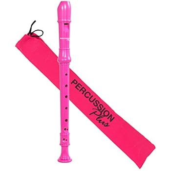 Percussion Plus PP1615 Colourful Soprano Descant Recorder - Pink ...