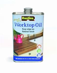 Rustins 500ml Quick Dry Worktop Oil: Amazon.co.uk: DIY & Tools