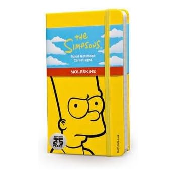 Moleskine The Simpsons Limited Edition Hard Plain Large Notebook ...