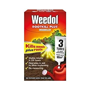 Weedol Rootkill Plus 3 Sachets Weed Killer -Very Strong & Fast Acting ...