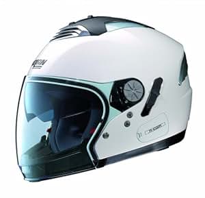 Nolan Air N43 Motorbike Helmet XL White: Amazon.co.uk: Car & Motorbike