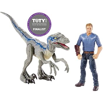 Mattel GmbH GCK29 Jurassic World Alpha Training, Blue: Amazon.co.uk ...