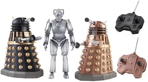 Doctor Who Dalek Remote Control Battlepack with Cyberman: Amazon.co.uk ...