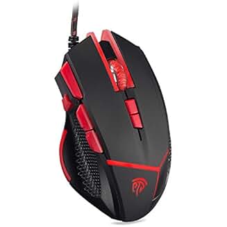 Amazon.co.uk: red dragon mouse