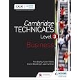 Cambridge Technicals Level 3 Business: Amazon.co.uk: Bayley, Tess ...