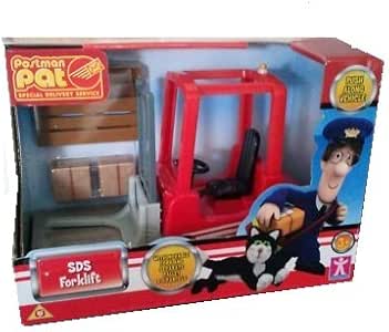 Postman Pat SDS Forklift Push Along Vehicle: Amazon.co.uk: Toys & Games