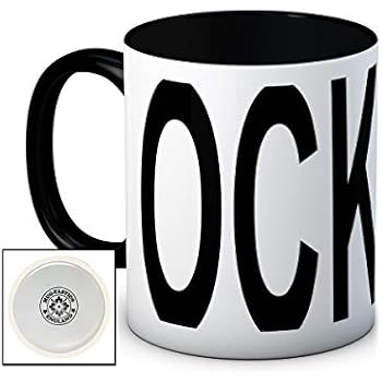 COCK Mug - Funny and Rude Ceramic Mug: Amazon.co.uk: Kitchen & Home