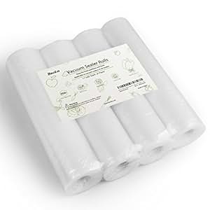 Becko Vacuum Sealer Rolls for Foodsaver and Sous Vide, BPA Free and FDA ...