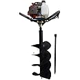 MECSTROKE Brand 68cc Heavy Duty Petrol Operated Earth Auger/Post Hole Digger/Hand Earth Auger ...